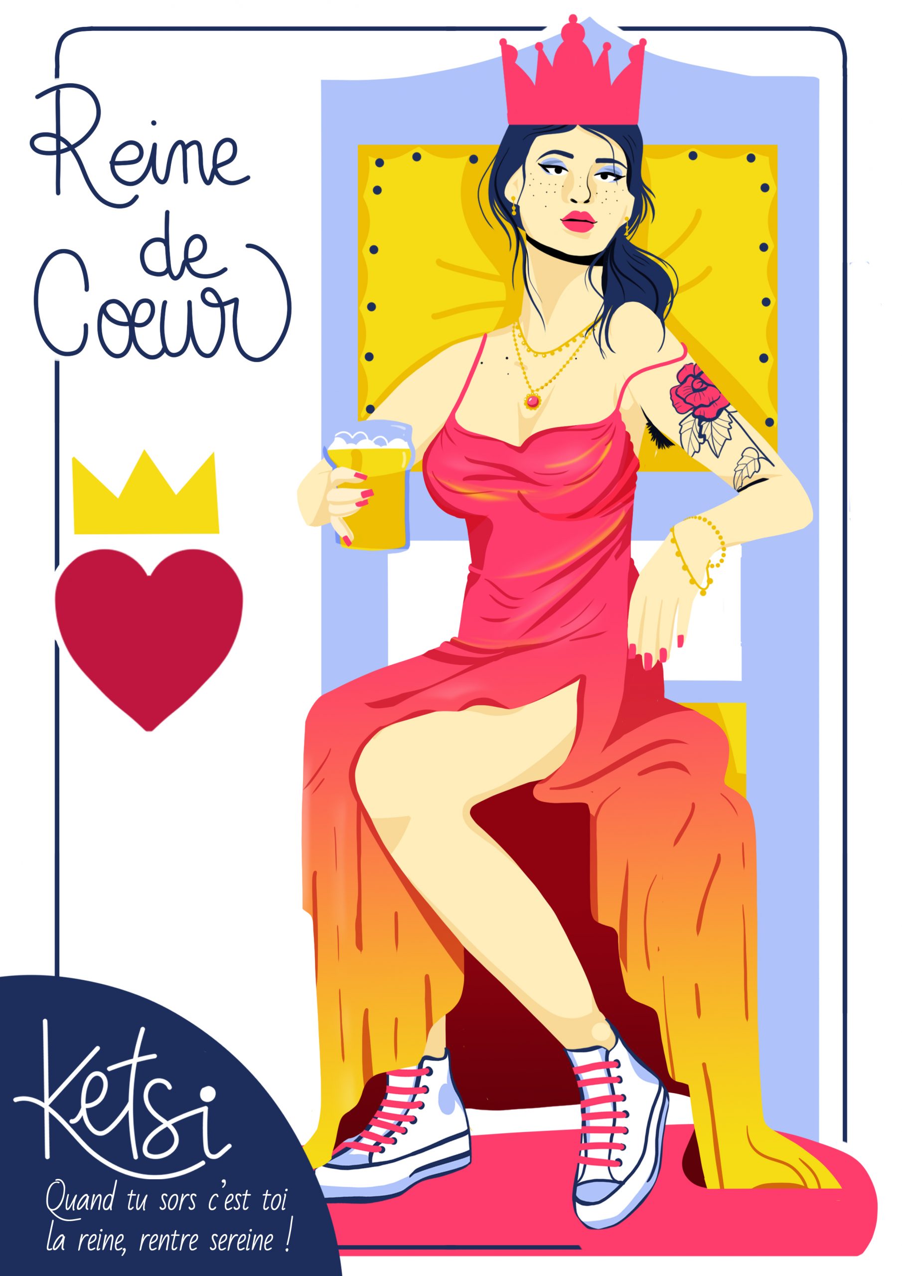Ketsi | Quand tu sort c'est toi la reine, rentre sereine